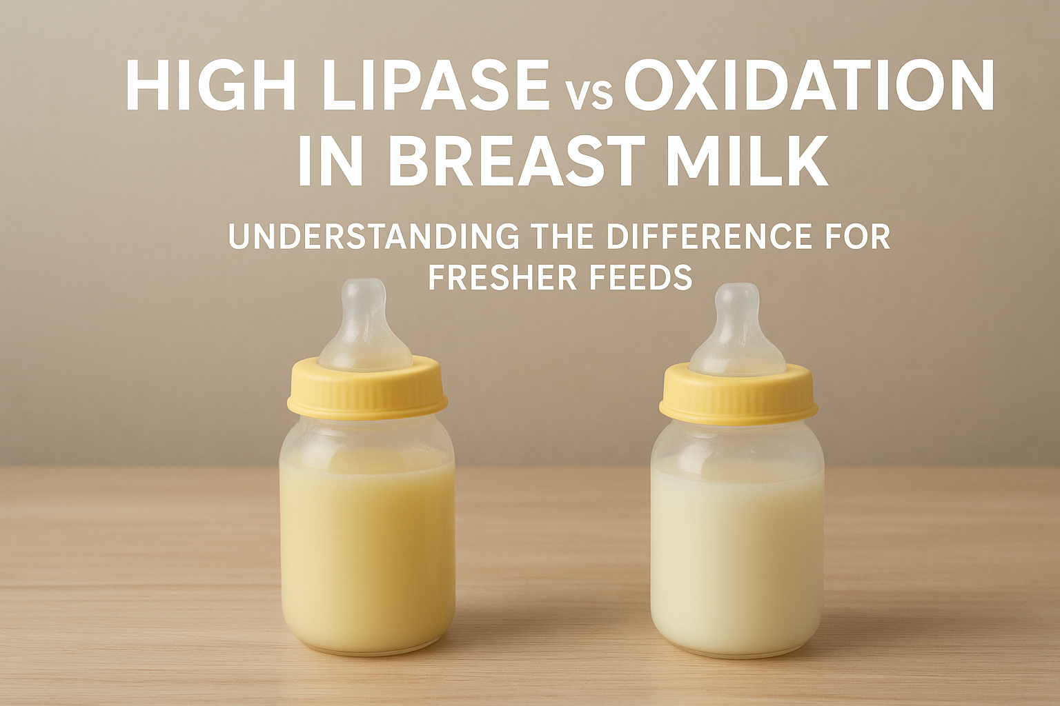 High Lipase vs Oxidation in Breastmilk Explained – WONDERBEWBZ